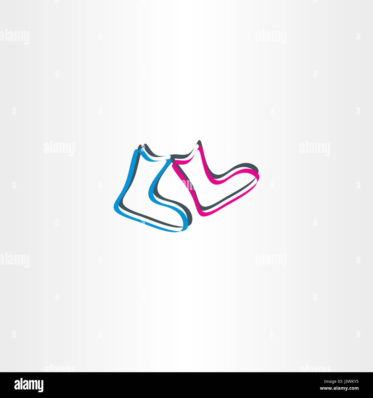 boots walking logo vector icon Stock Vector Image & Art - Alamy