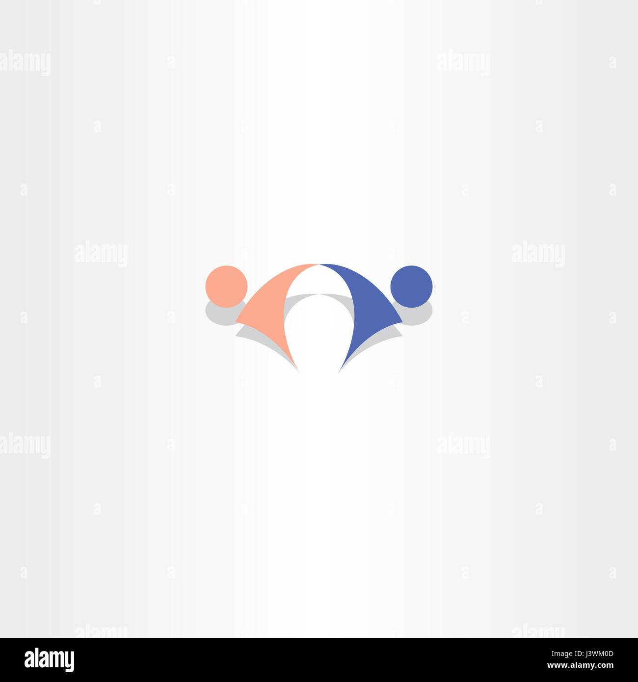 business people work partners icon vector Stock Vector Image & Art - Alamy