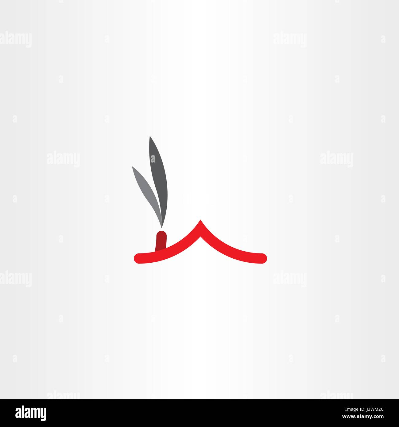 House of smoke Stock Vector Images - Alamy