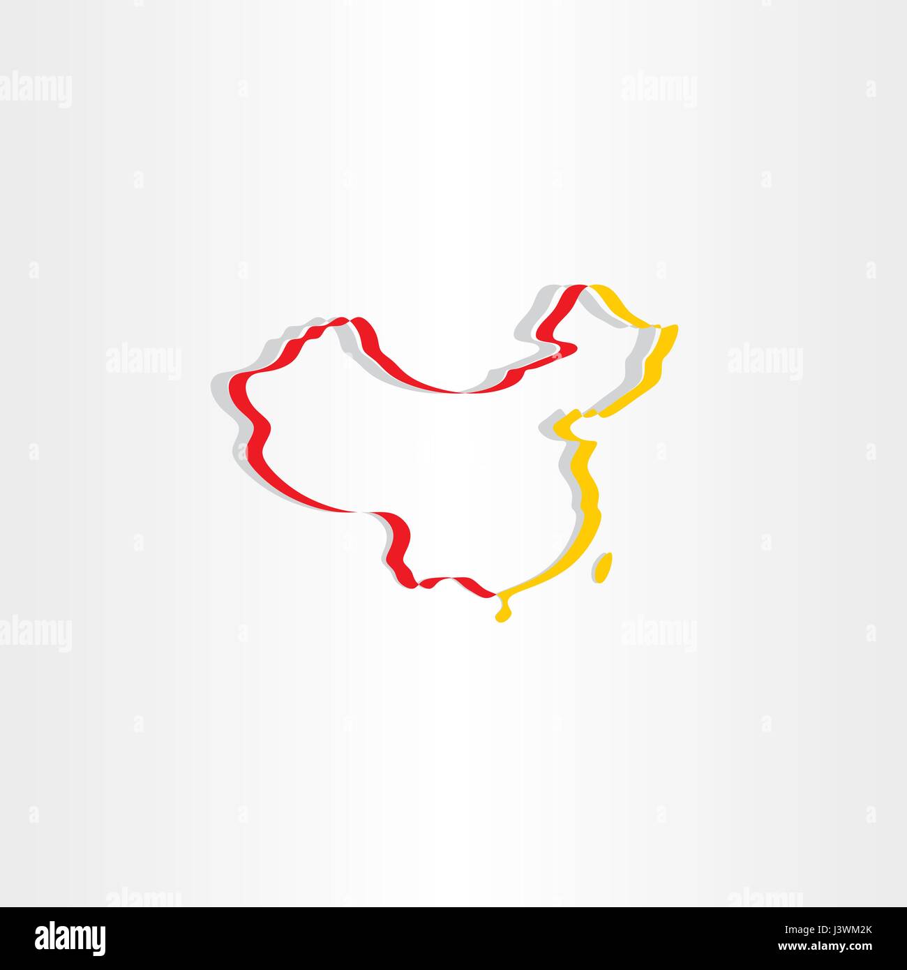 china icon map vector design Stock Vector Image & Art - Alamy