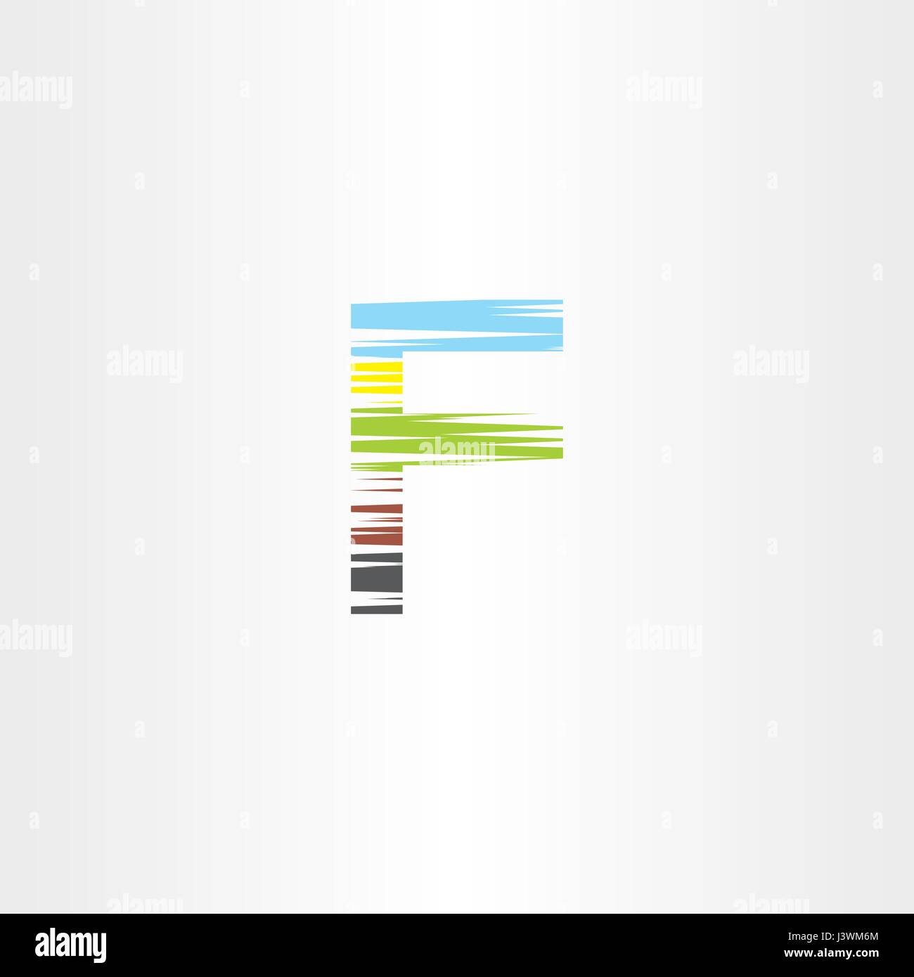 Letter f vector Stock Vector Images - Alamy