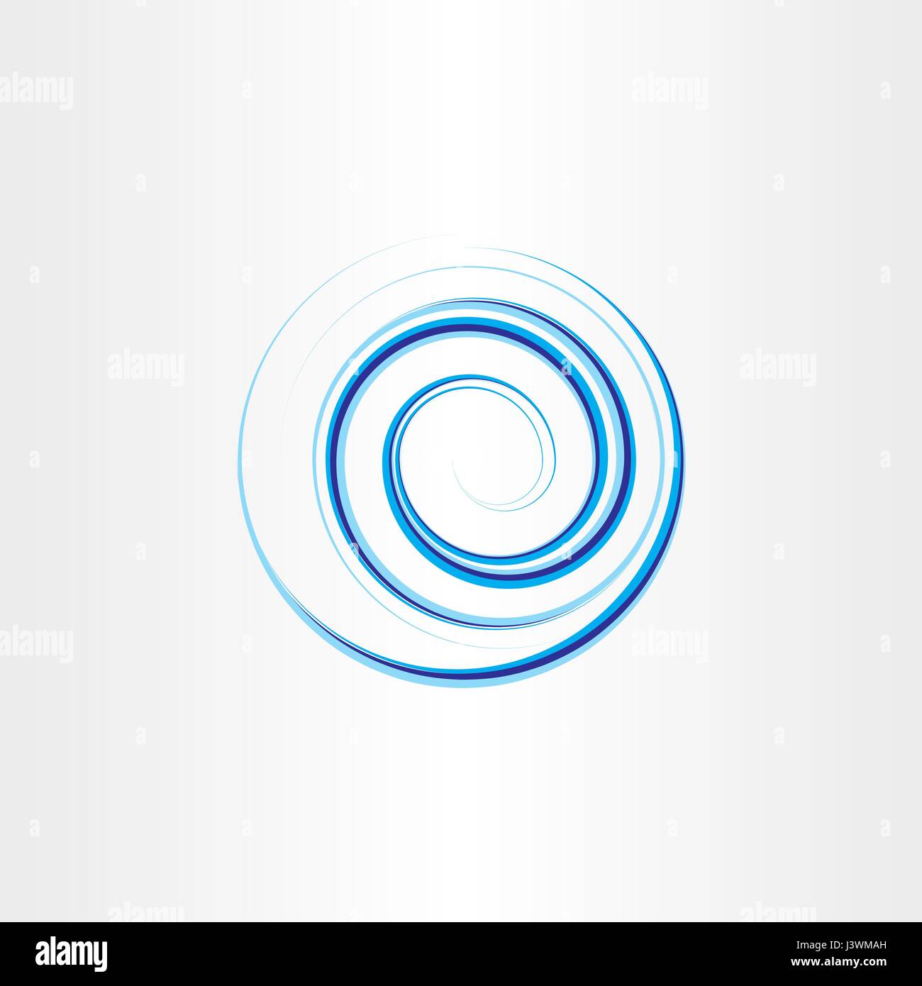 design element water wave blue illustration circle Stock Vector Image ...