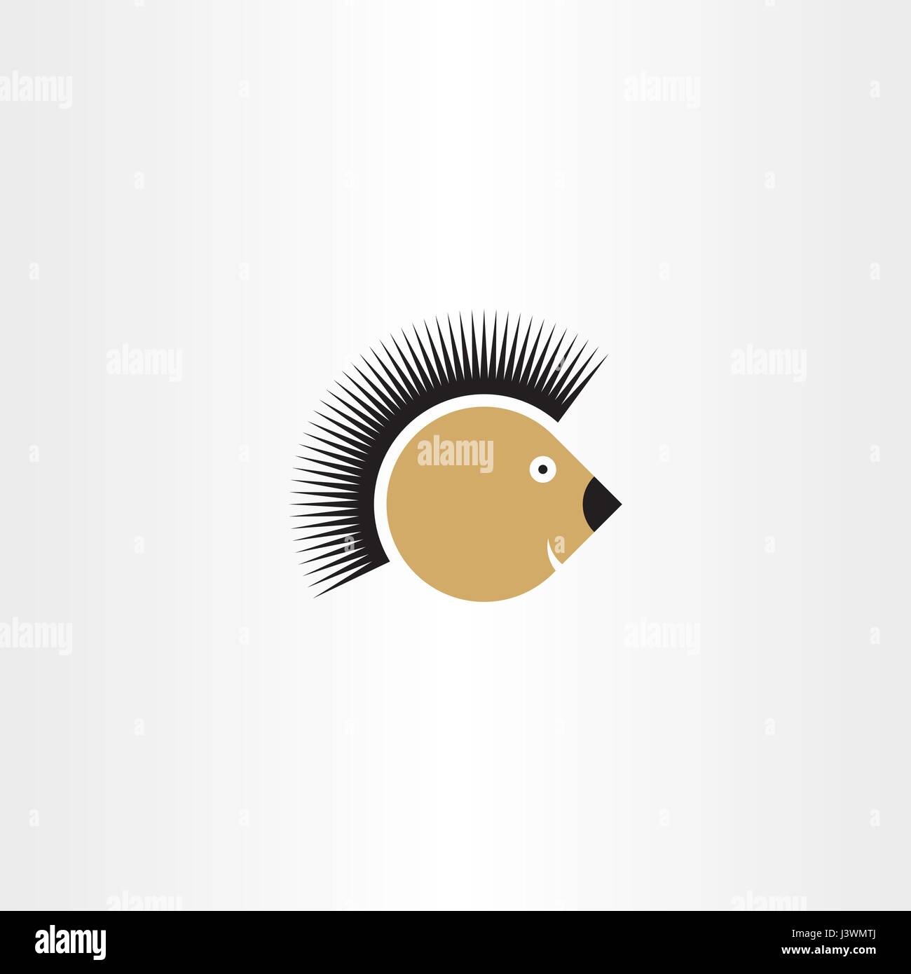 hedgehog vector icon illustration design Stock Vector Image & Art - Alamy
