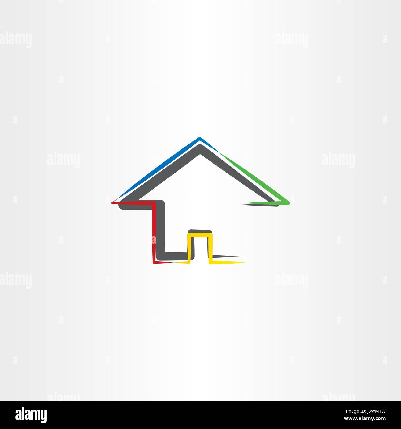 Real estate sign vector Stock Vector Images - Alamy