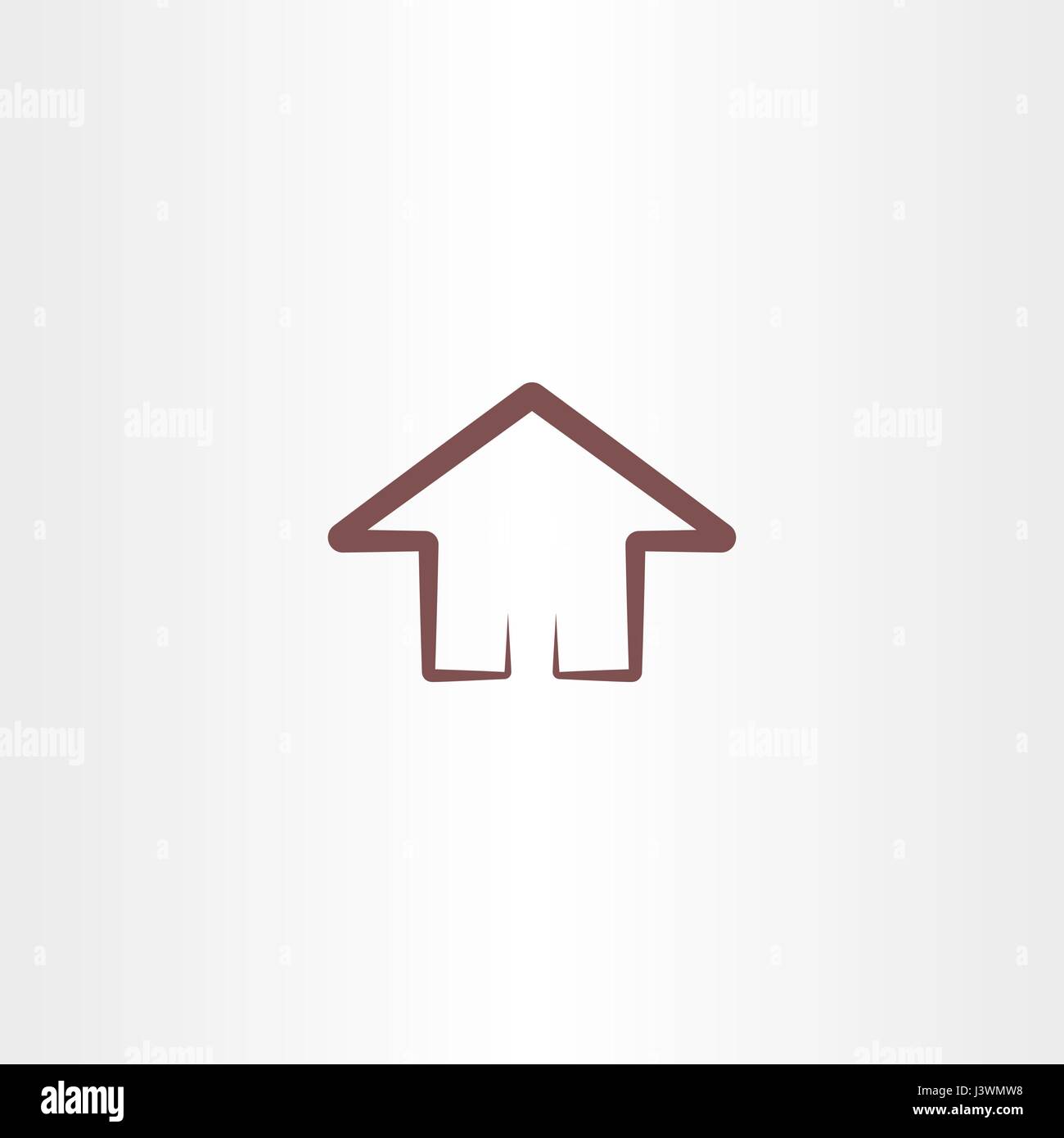 house symbol design element sign Stock Vector Image & Art - Alamy