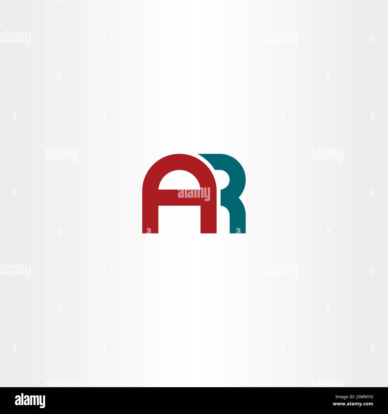 letter a and r combination ar logo vector Stock Vector Image & Art - Alamy