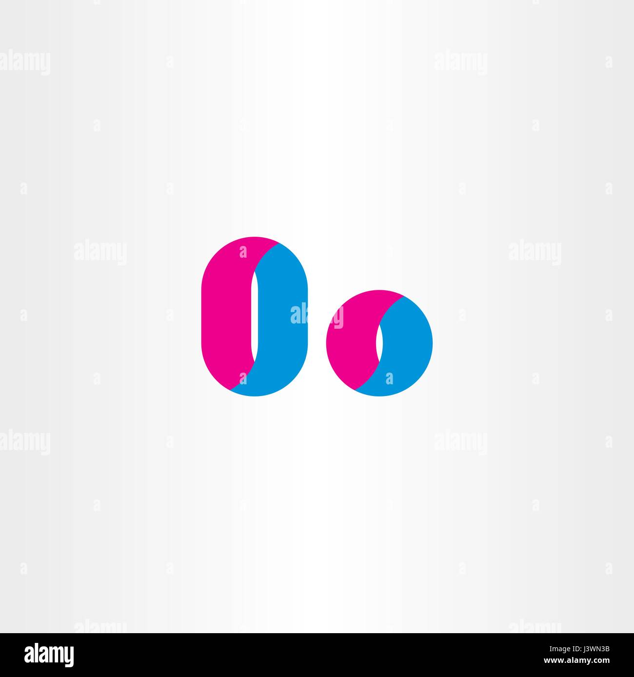 letter o symbol logotype design elements shape Stock Vector Image & Art ...