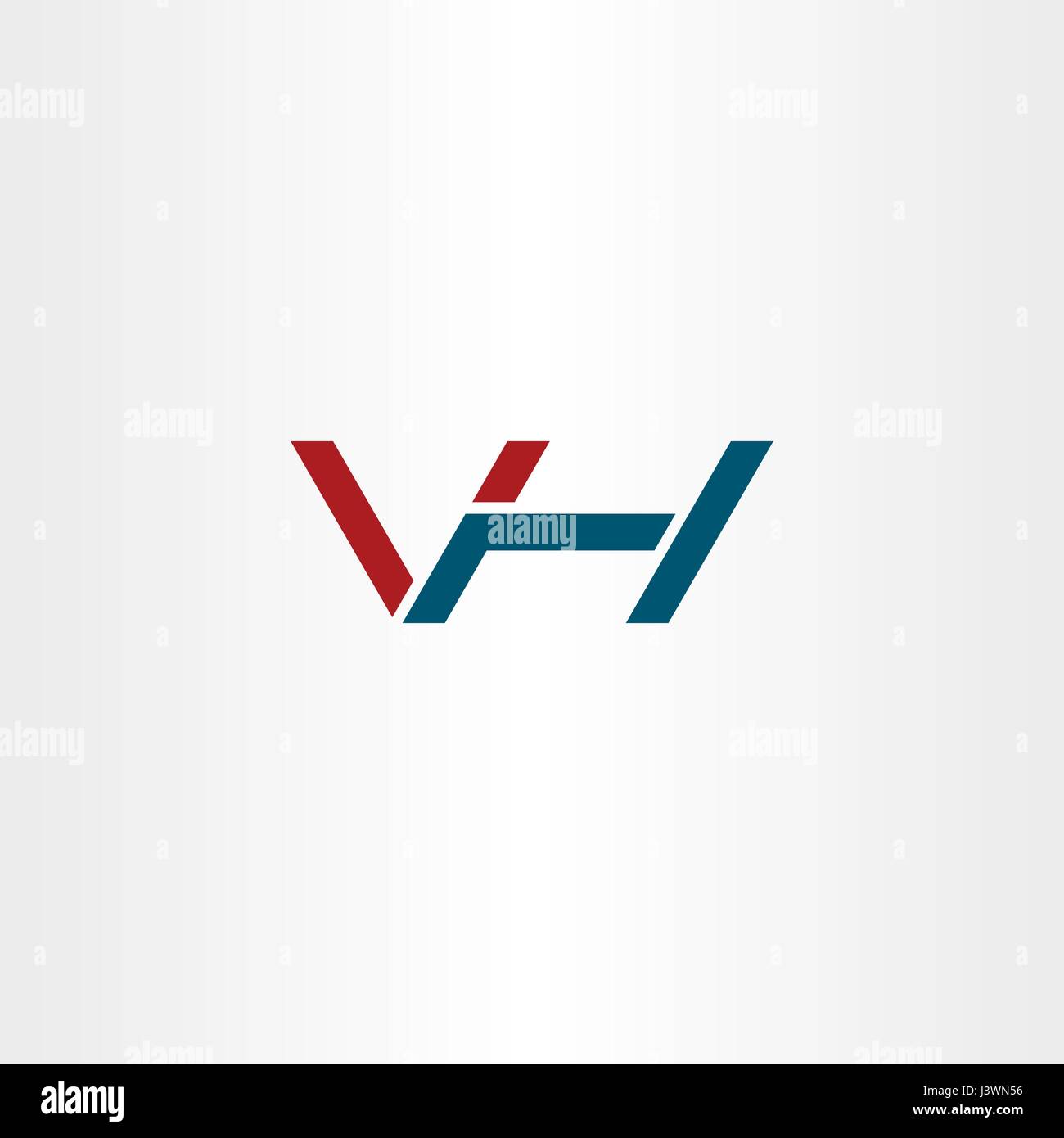 Letter v h logo hi-res stock photography and images - Alamy