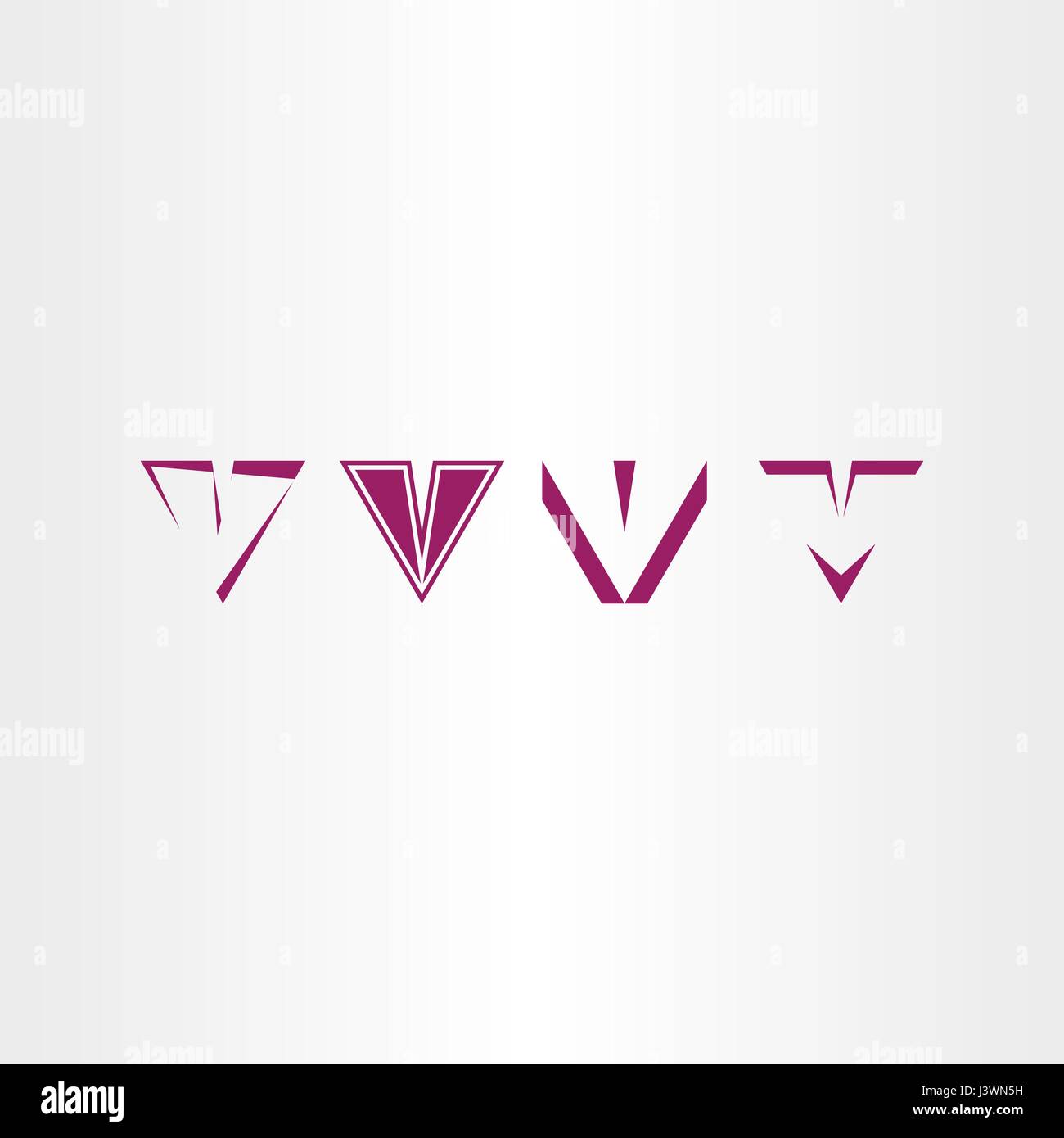 Letter V Icon