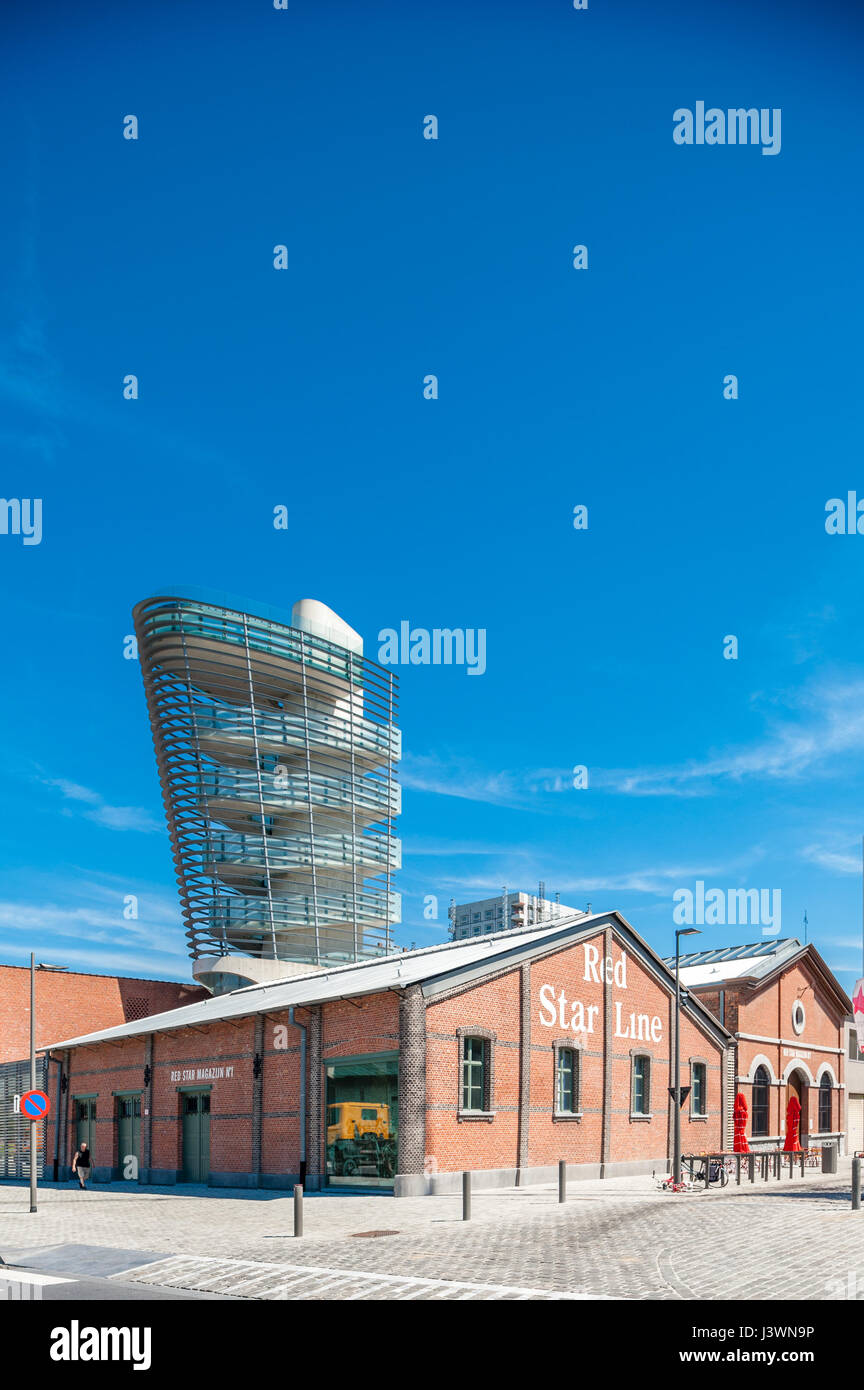 Belgium, Antwerpen - Red star line museum Stock Photo - Alamy