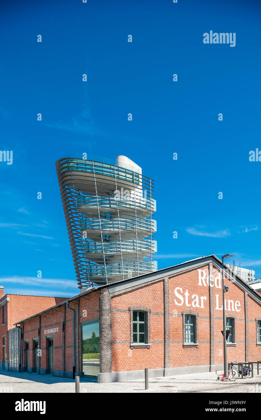 Belgium, Antwerpen - Red star line museum Stock Photo - Alamy