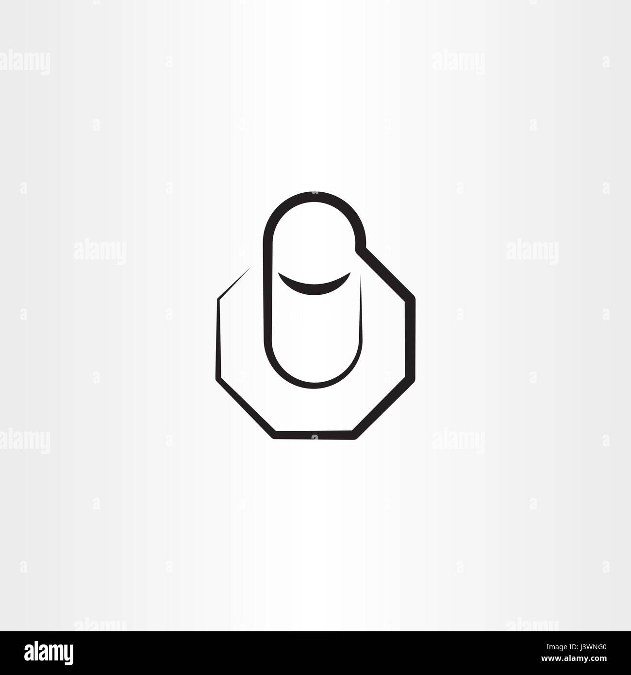 metal nut vector icon illustration element Stock Vector Image & Art - Alamy