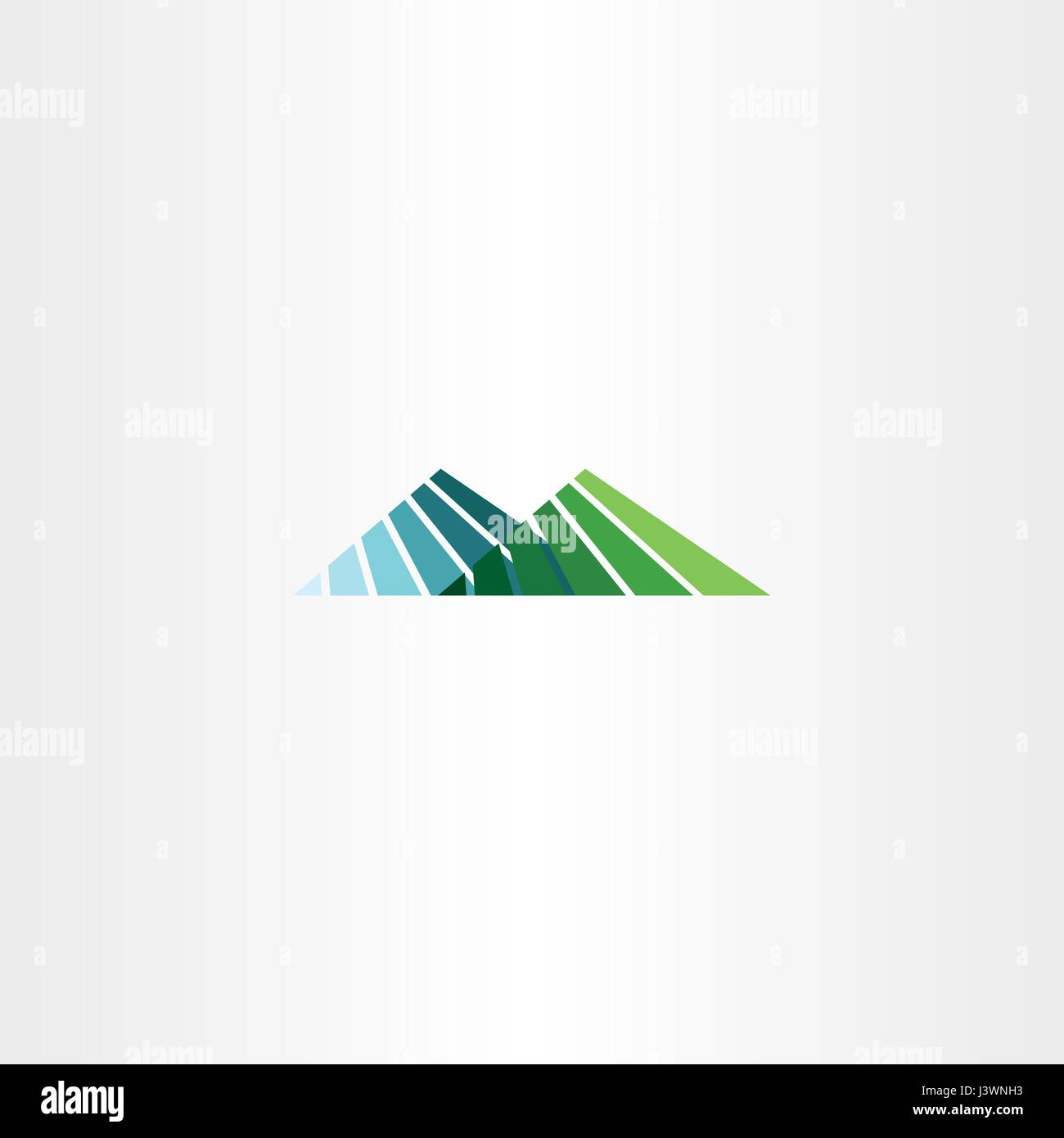mountain hill vector logo icon Stock Vector Image & Art - Alamy