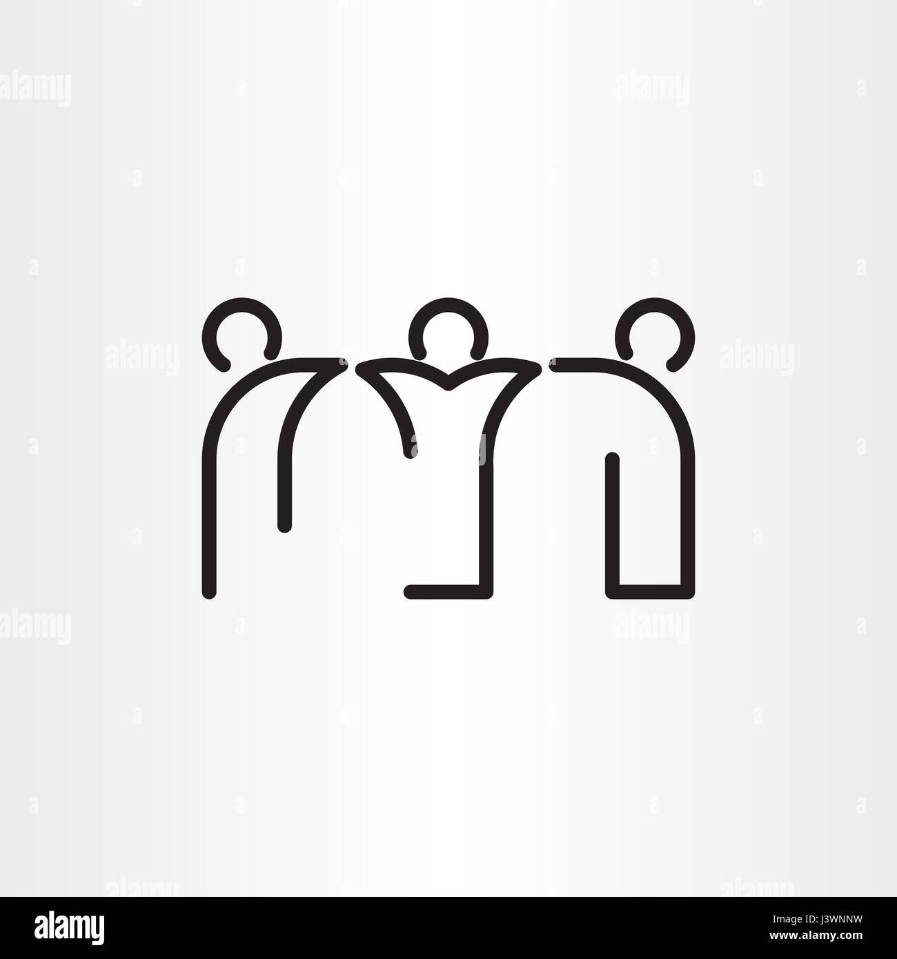 Men friends talking Stock Vector Images - Alamy