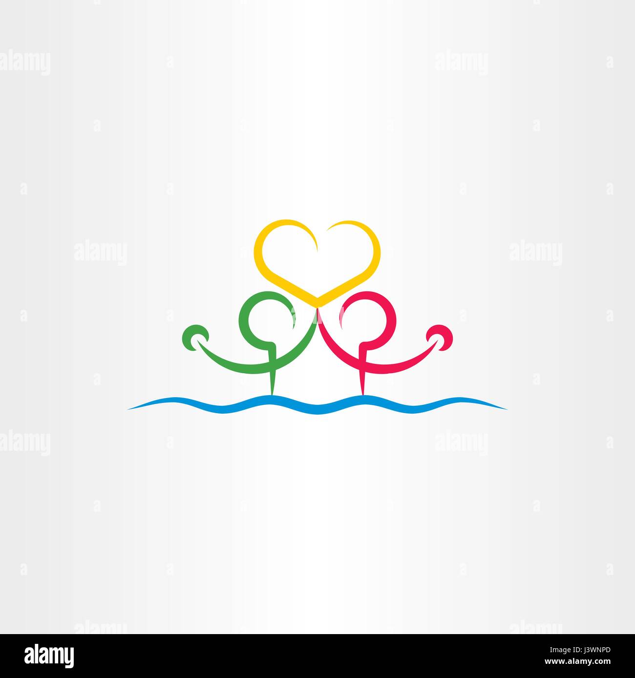 People playing water in Stock Vector Images - Alamy