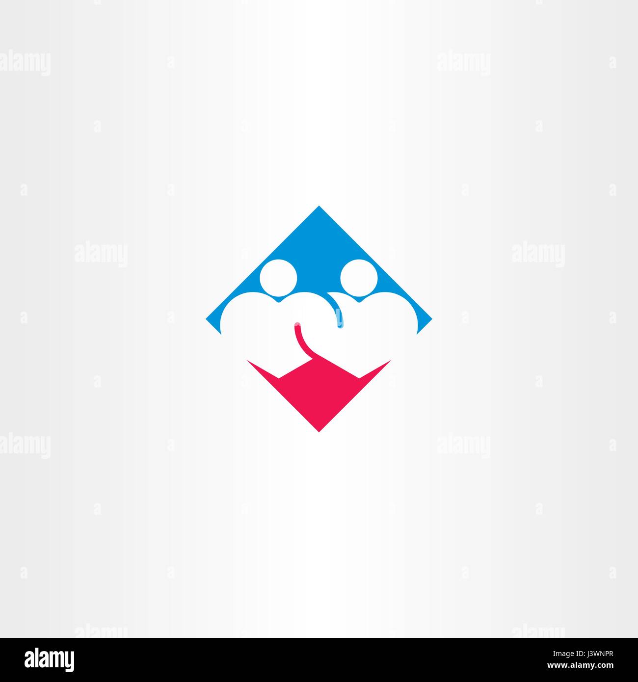 people love heart icon vector Stock Vector Image & Art - Alamy