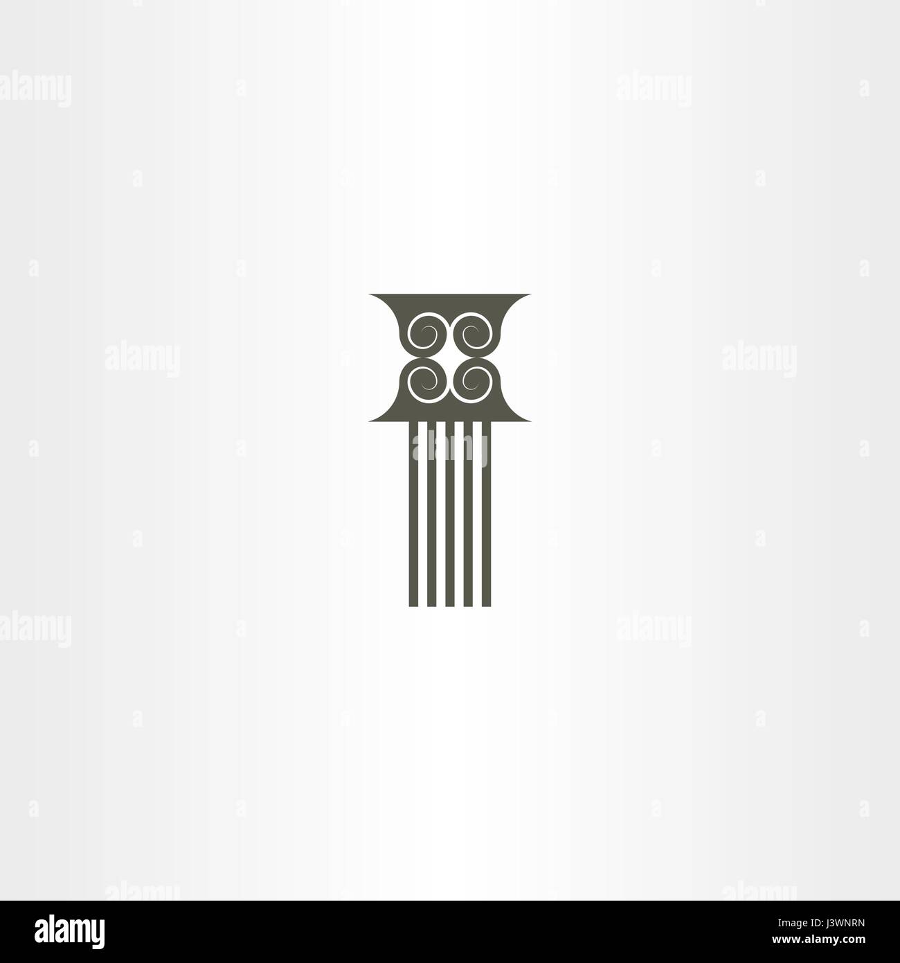 Column vector icon design hi-res stock photography and images - Alamy