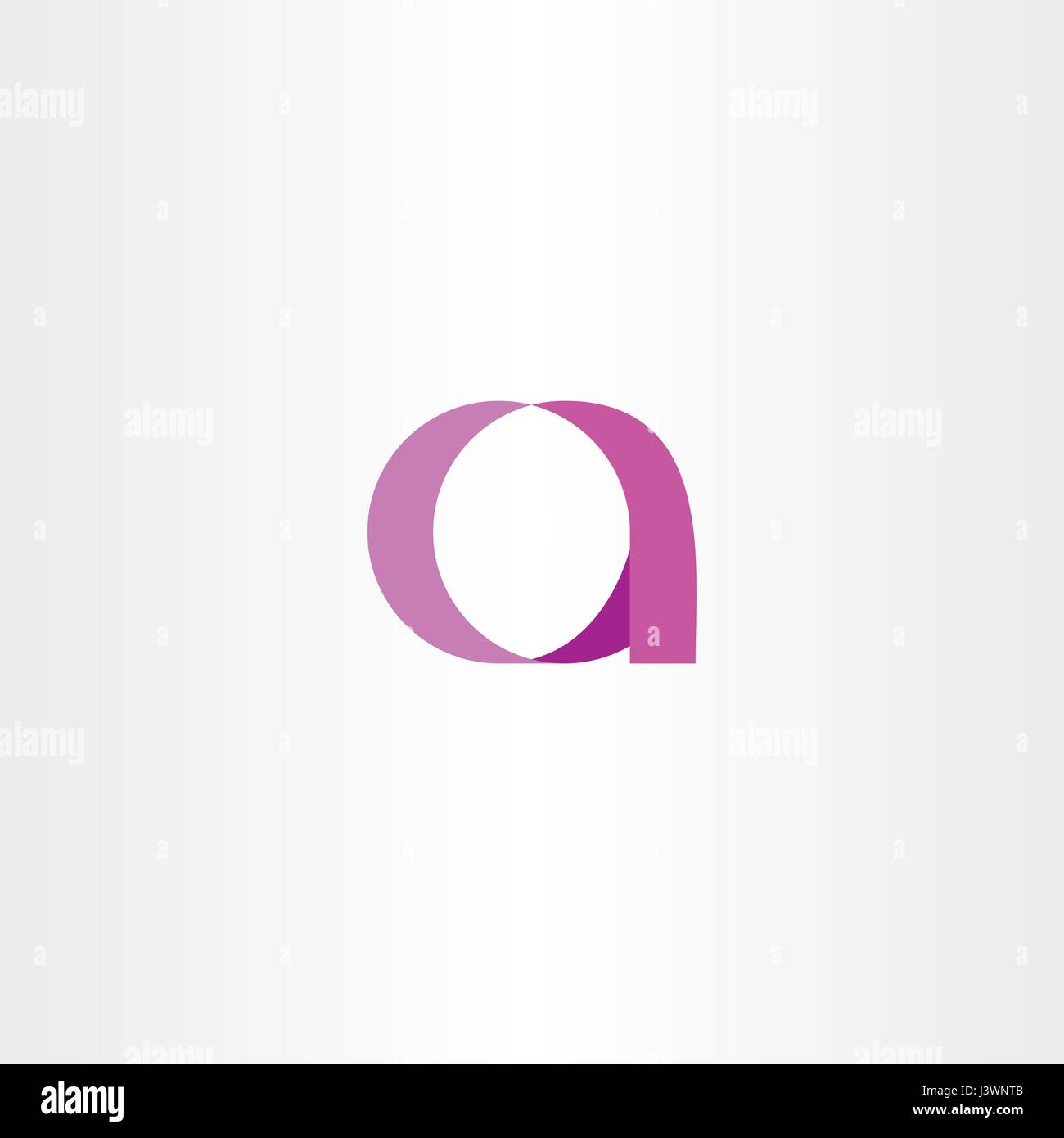 pink purple letter a icon vector symbol shape Stock Vector Image & Art ...