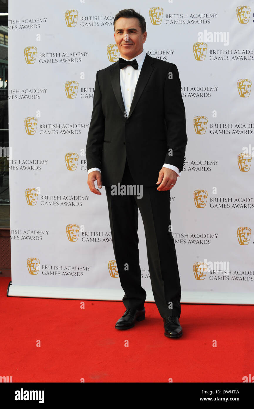 Nolan North attending the 2017 BAFTA Games awards, held at Tobacco Dock ...