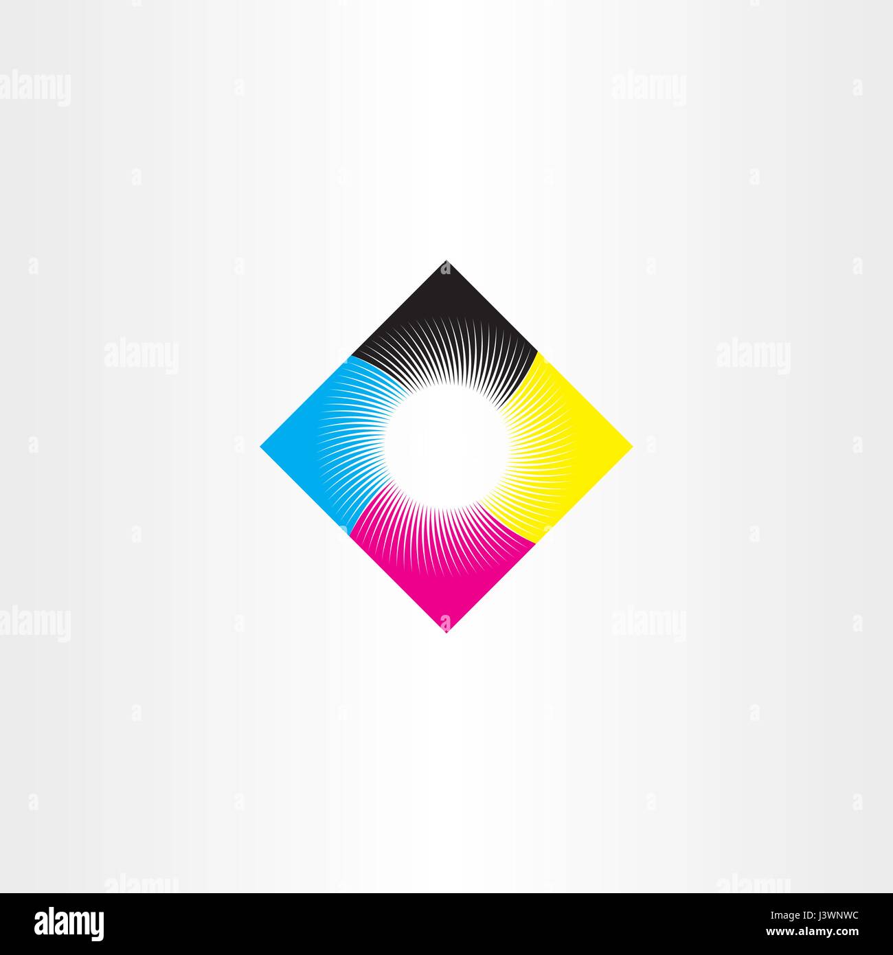print logo icon cmyk symbol element Stock Vector Image & Art - Alamy
