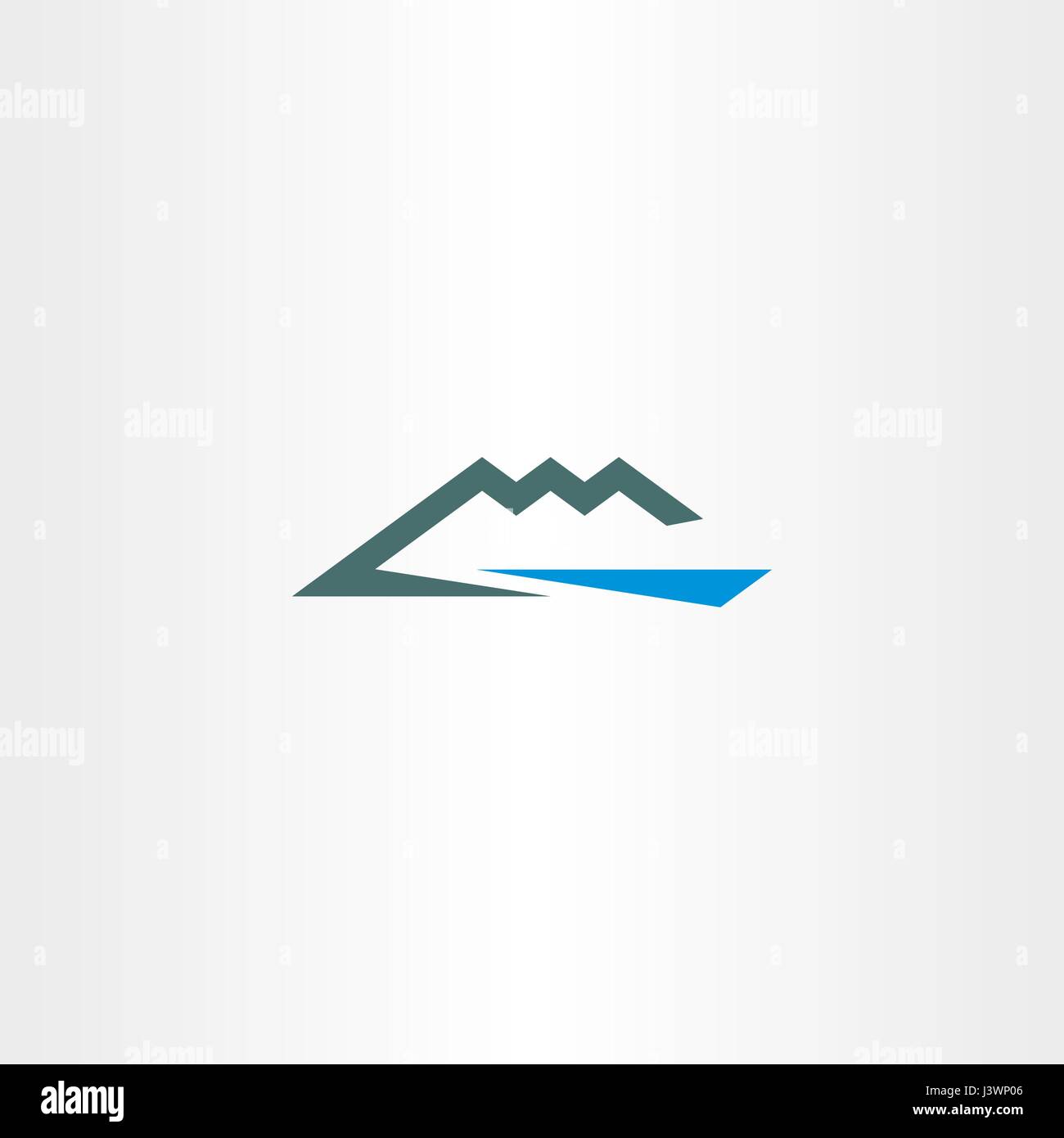 Rocky path mountain Stock Vector Images - Alamy