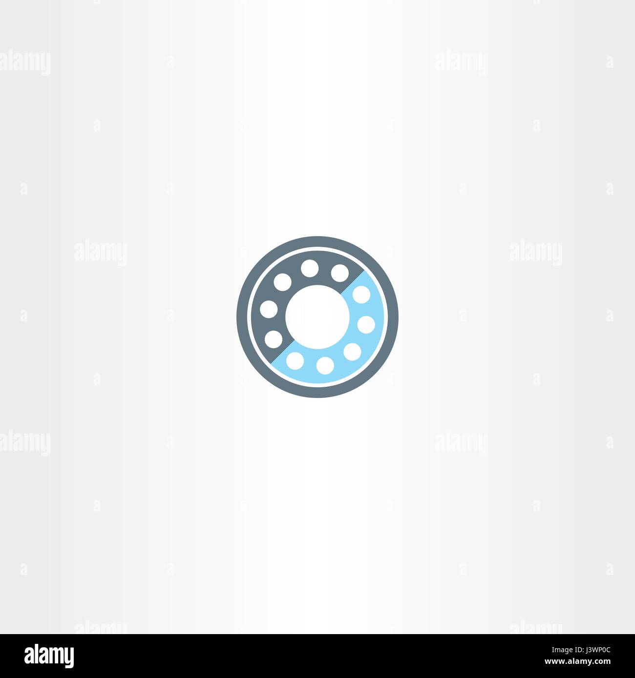 roller bearing vector icon symbol design Stock Vector Image & Art - Alamy