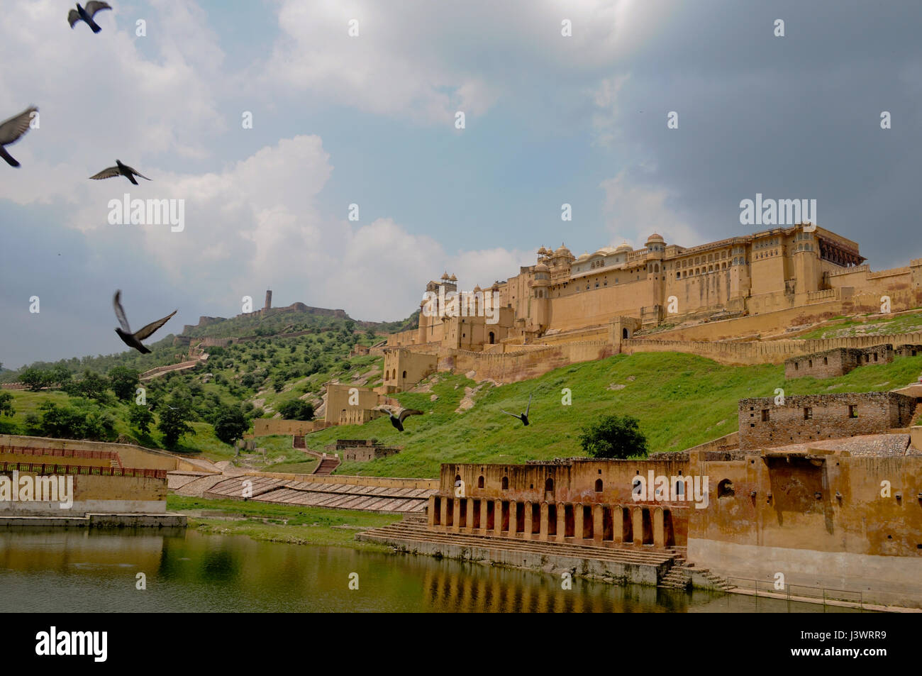 Amer fort mirror hi-res stock photography and images - Alamy