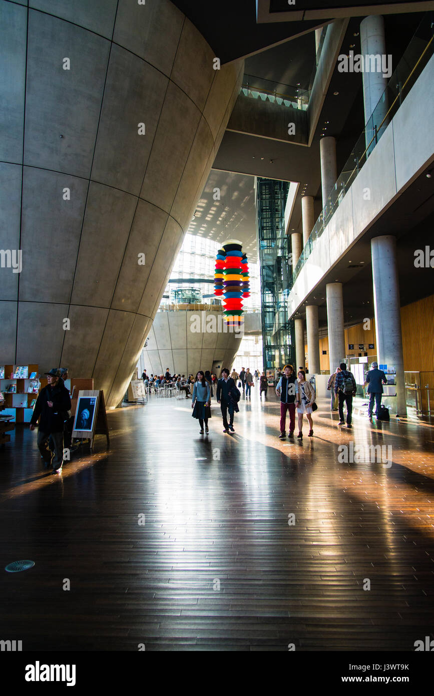 The National Art Center Interior, Tokyo Stock Photo - Alamy