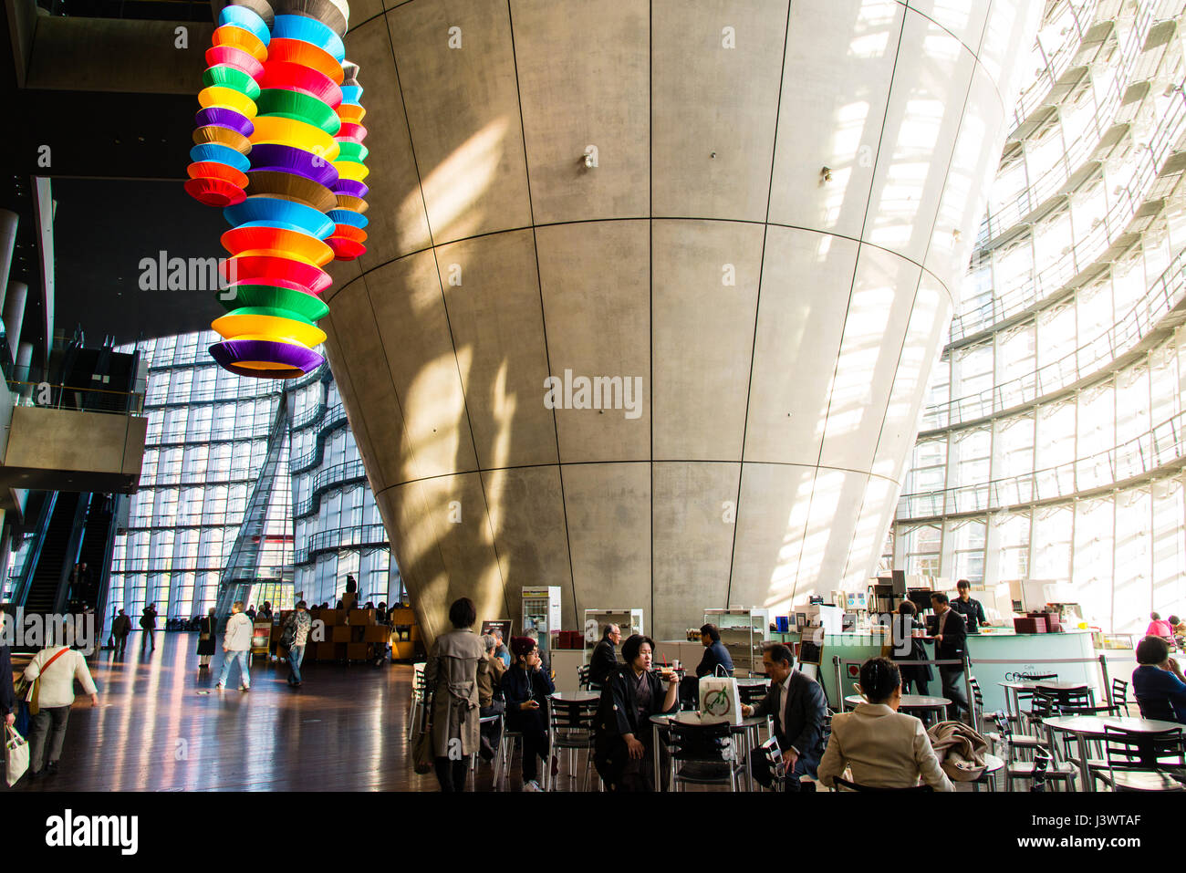 The National Art Center Interior, Tokyo Stock Photo - Alamy