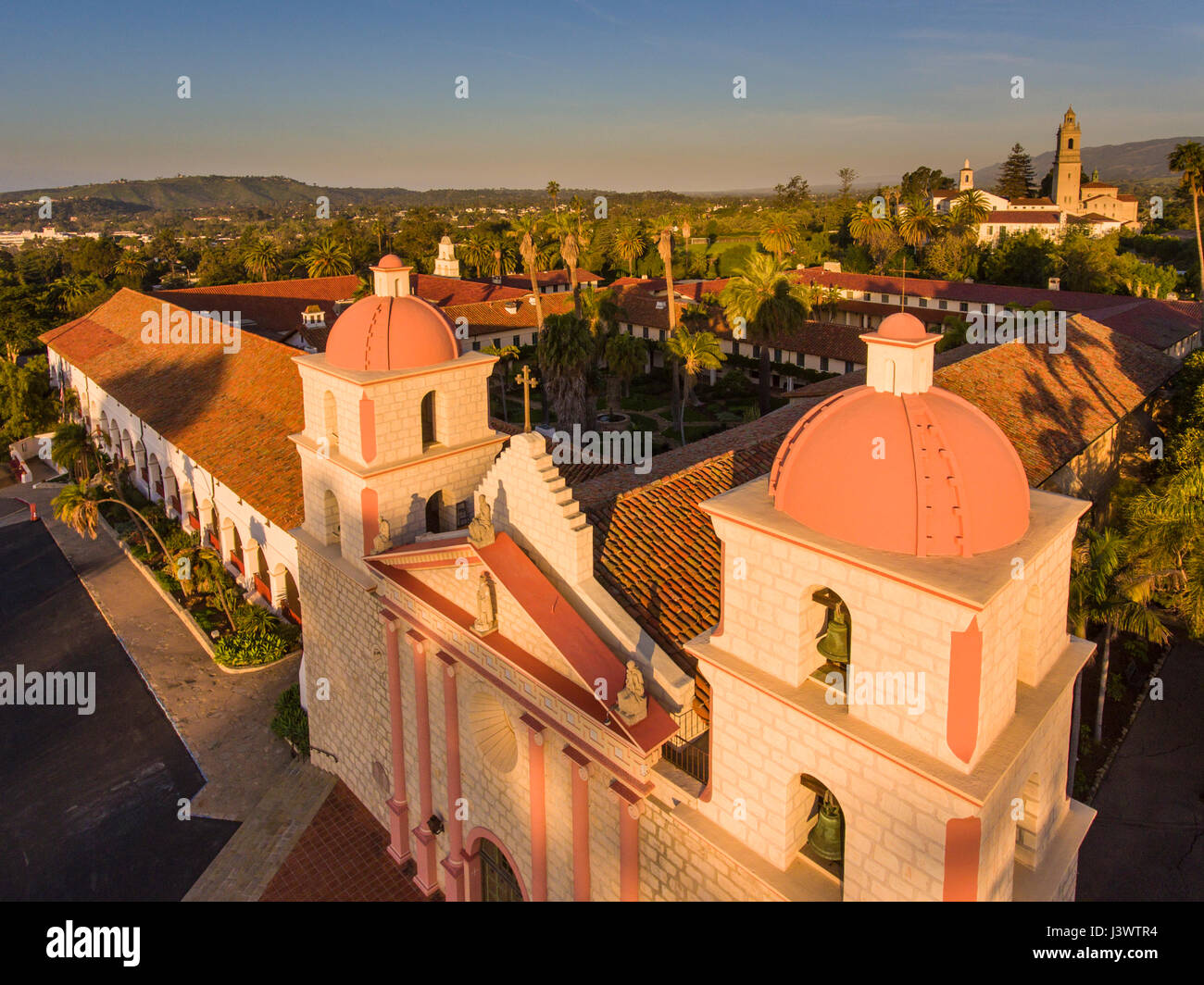 Old Mission Santa Barbara, Santa Barbara, California Stock Photo - Alamy