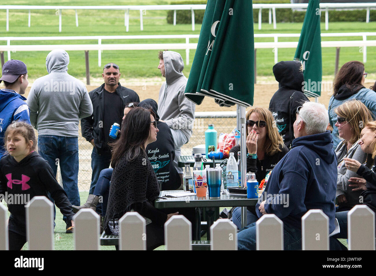 Belmont Park Racetrack New York Stock Photo - Alamy