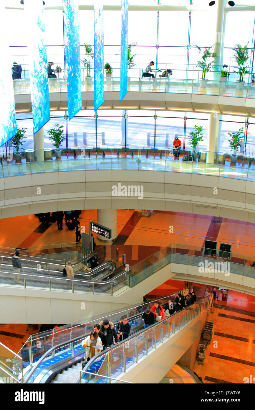 Haneda Airport Terminal 2 Interior Tokyo Japan Stock Photo - Alamy