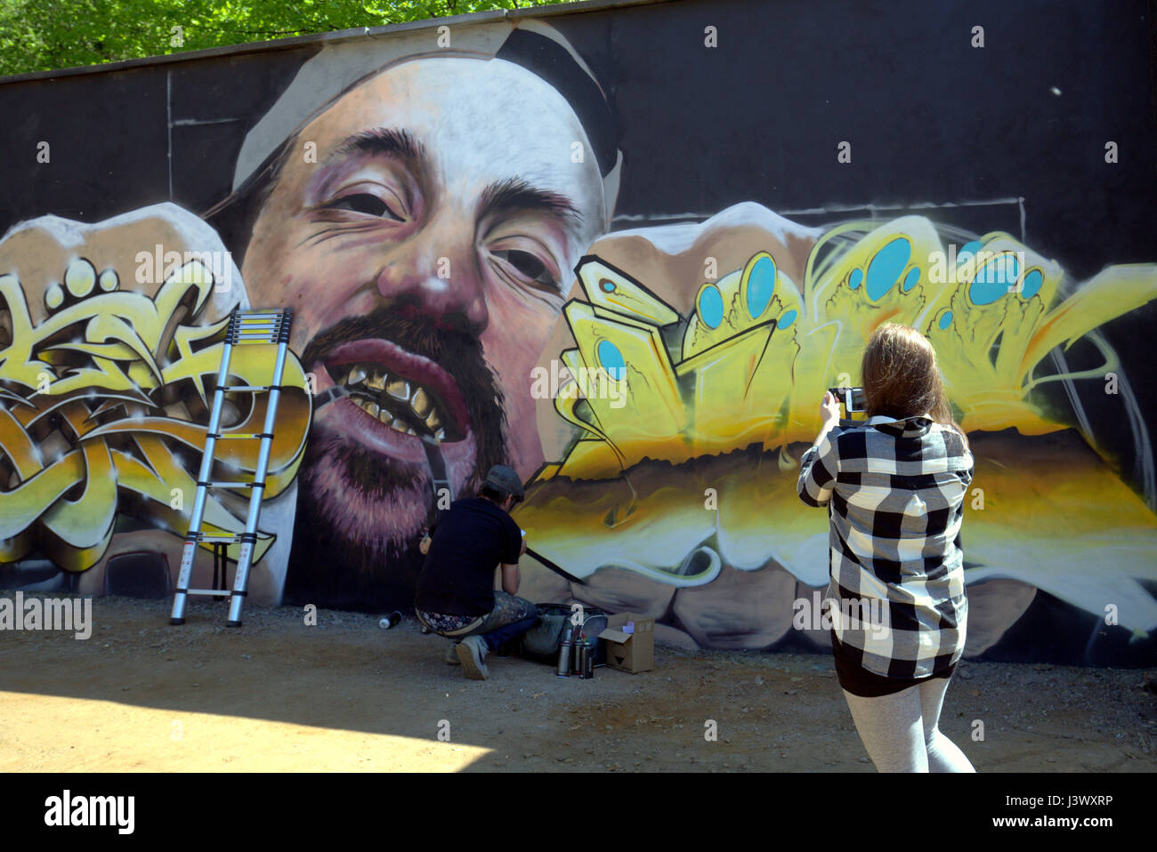 Glasgow, Scotland, 7th May, ’Yard Works Festival 2017’ is an ...
