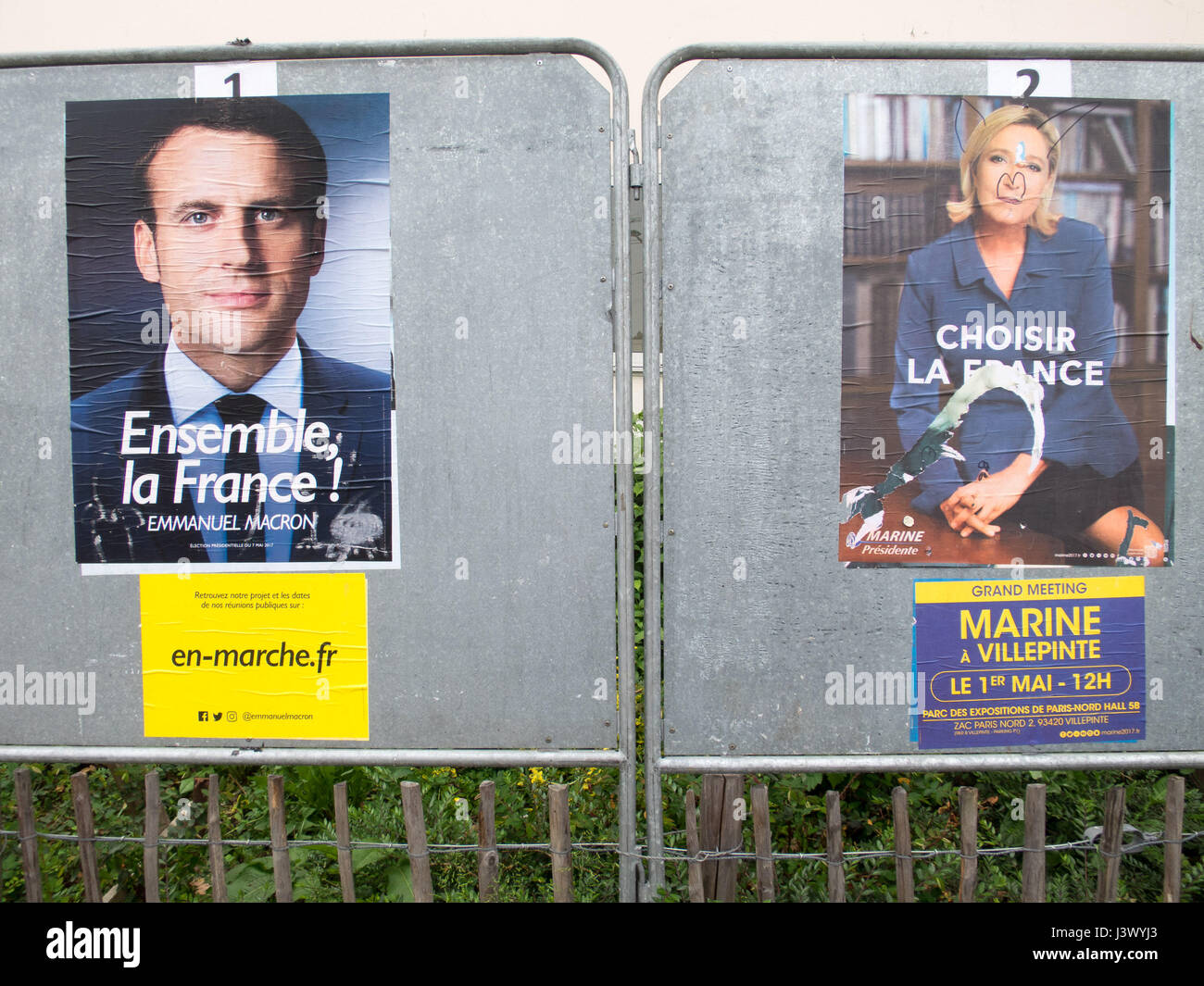 Marine le pen poster hi-res stock photography and images - Alamy