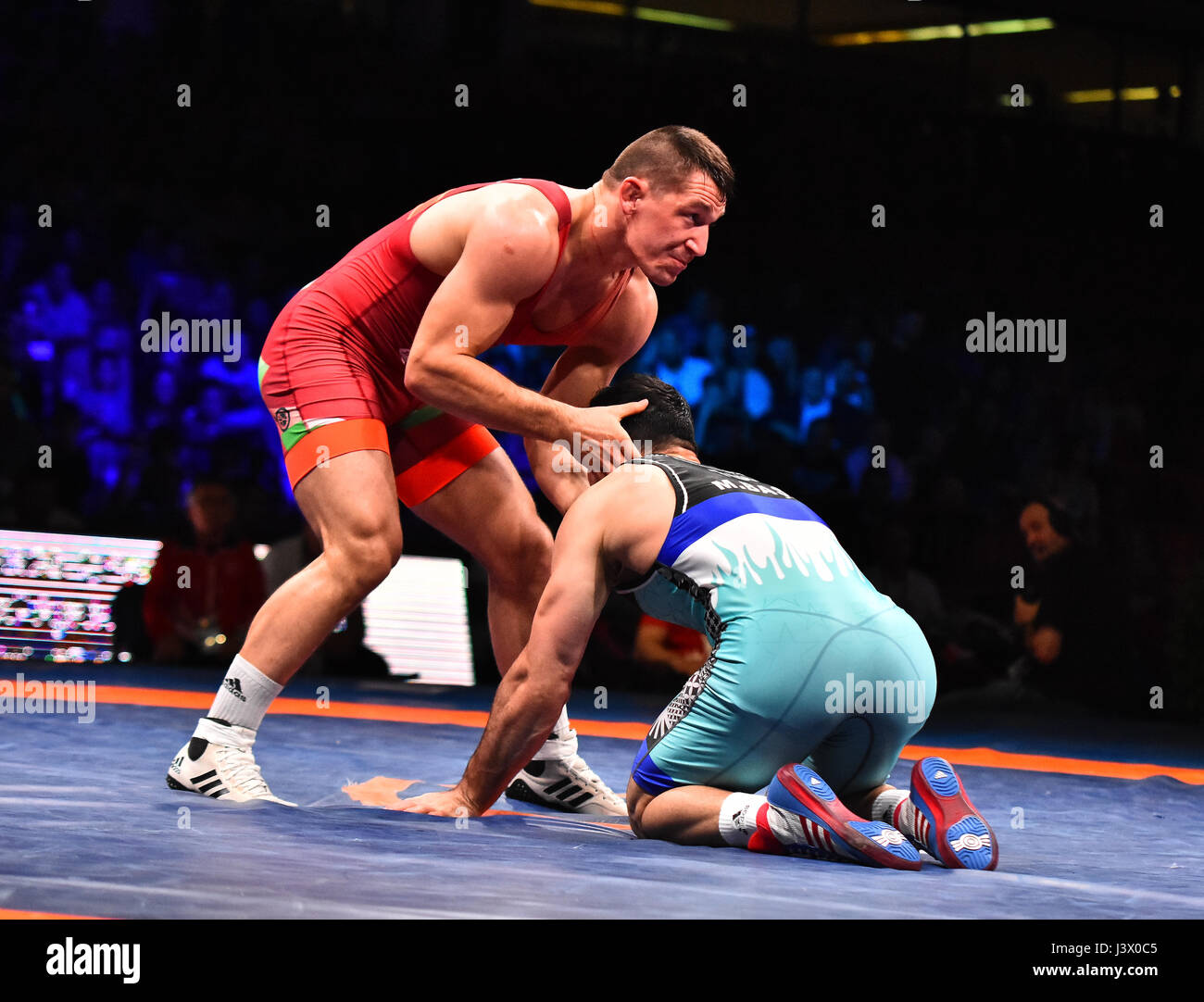 Novi Sad, Serbia. 7th May, 2017. Viktor Lorincz win gold medal at ...