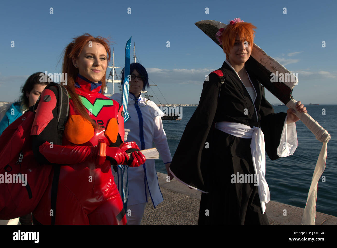 Thessaloniki, Greece, 7 May 2017. Participants take part at the 3rd ...