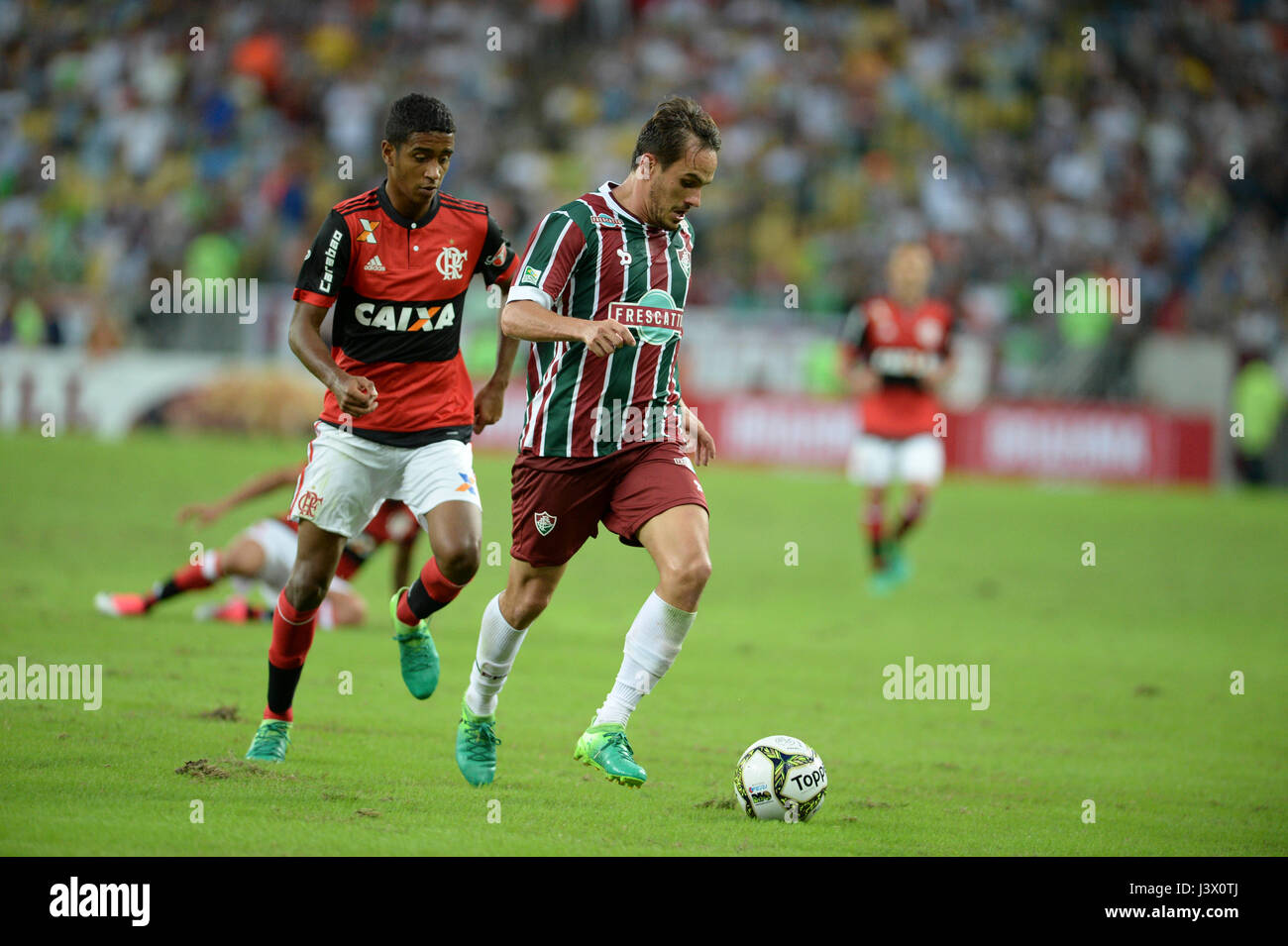 Rio De Janeiro, Brazil. 07th May, 2017. Photo for Flamengo vs ...