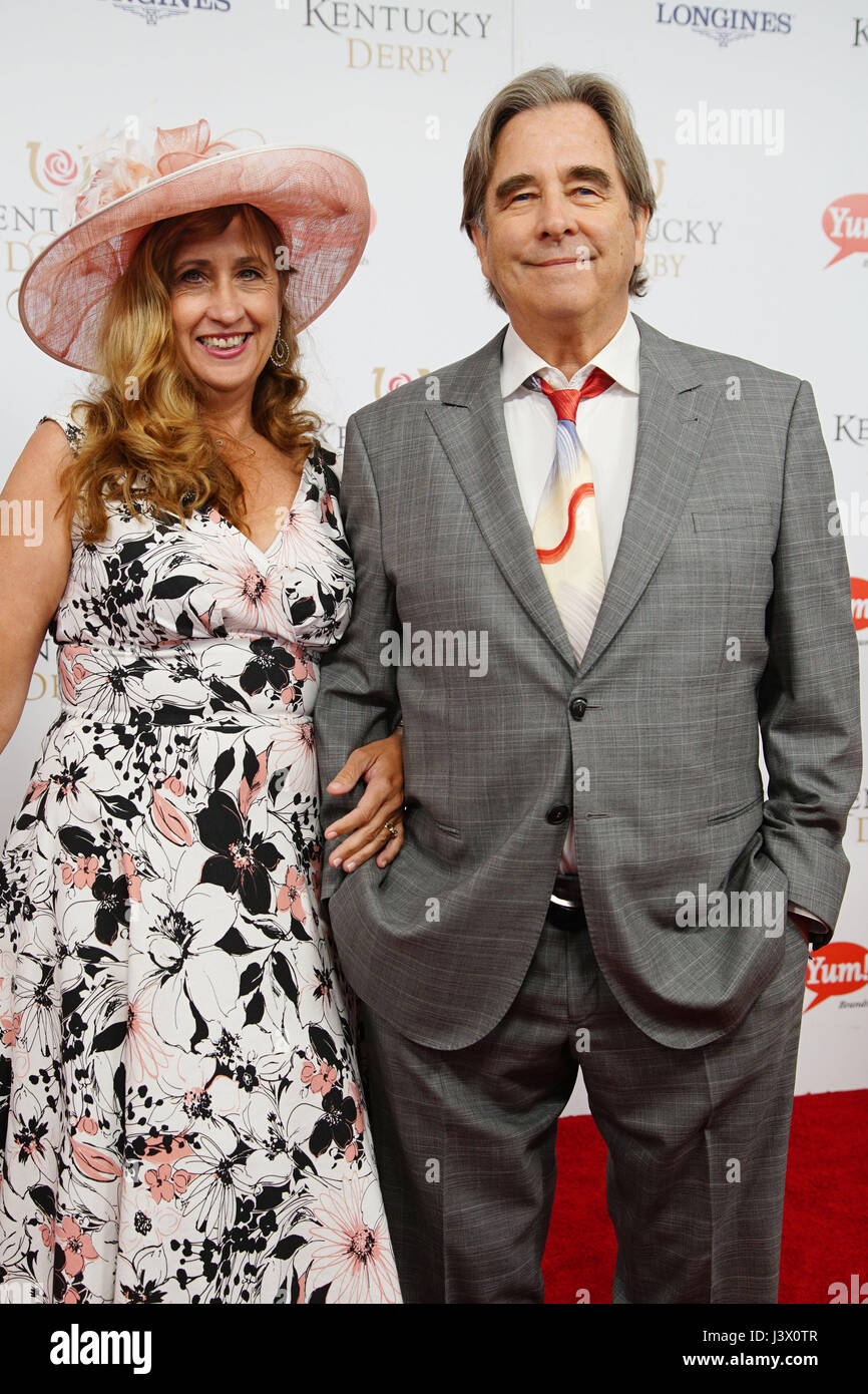 Wendy Treece Bridges and Beau Bridges at Churchill Downs 143 Running of ...