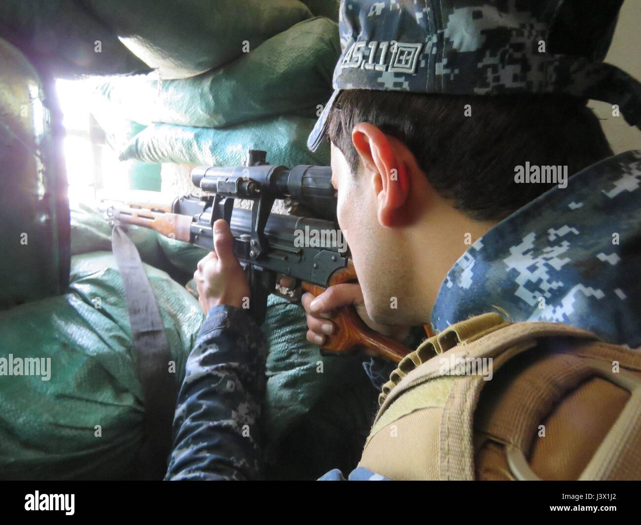 Sniper position hi-res stock photography and images - Alamy