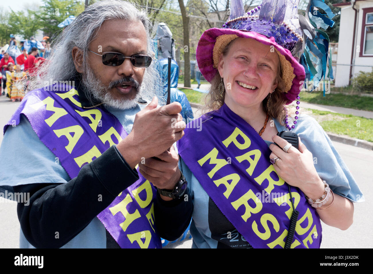 Parade marshals hi-res stock photography and images - Alamy