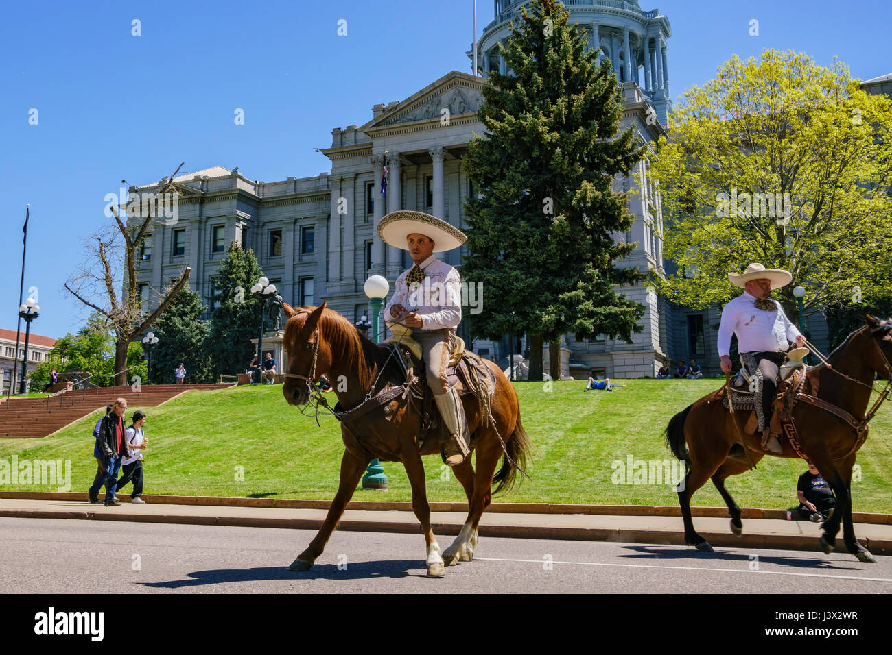 Denver, Colorado, USA. 8th May, 2017. The famous Cinco de Mayo Parade ...