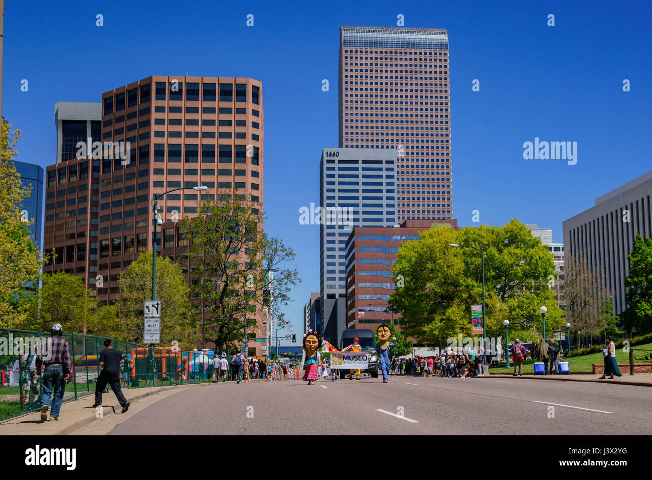 Denver, Colorado, USA. 8th May, 2017. The famous Cinco de Mayo Parade ...