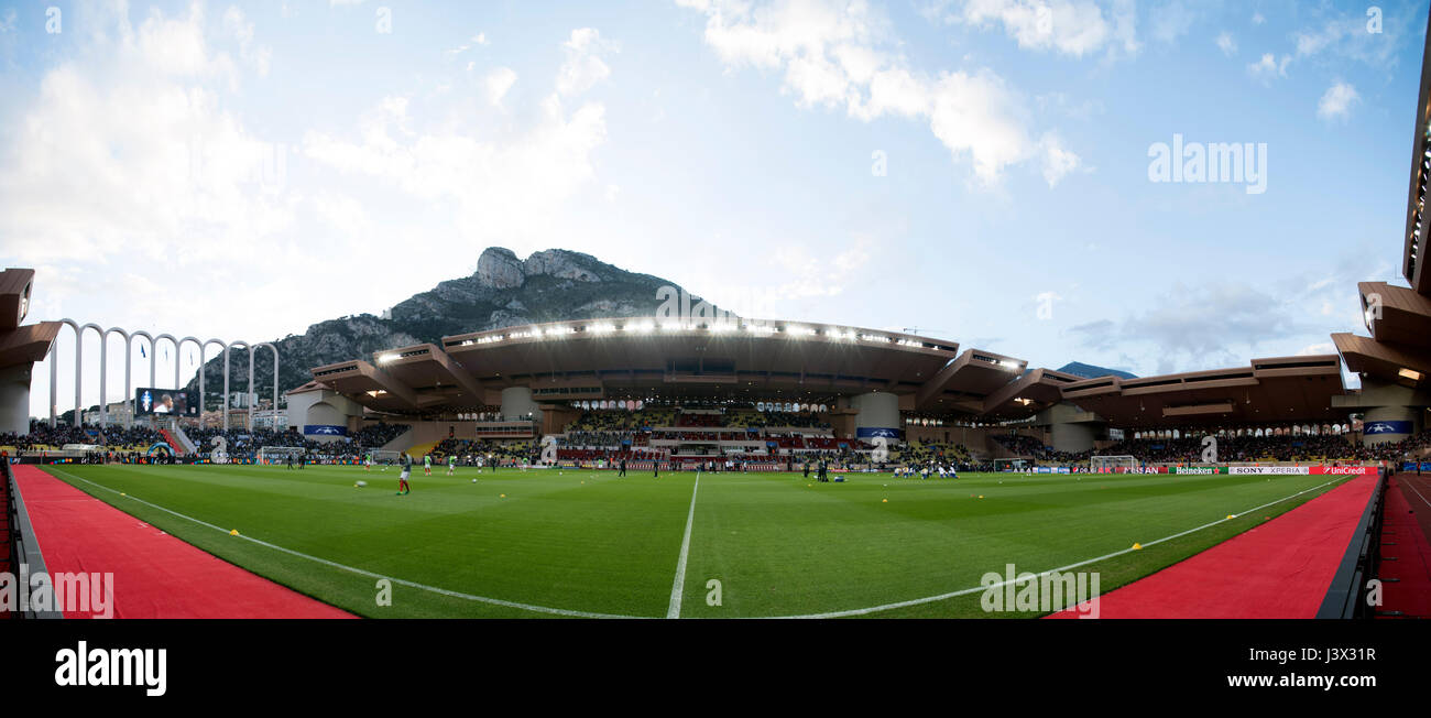 Monaco. 3rd May, 2017. Stade Louis II, MAY 3, 2017 - Football/Soccer ...
