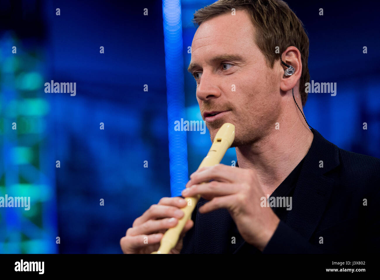 Madrid, Spain. 8th May, 2017. German-Irish actor Michael Fassbender ...