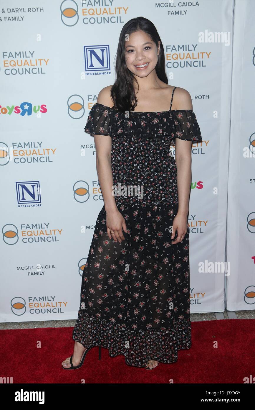New York, NY, USA. 8th May, 2017. Eva Noblezada at Family Equality ...