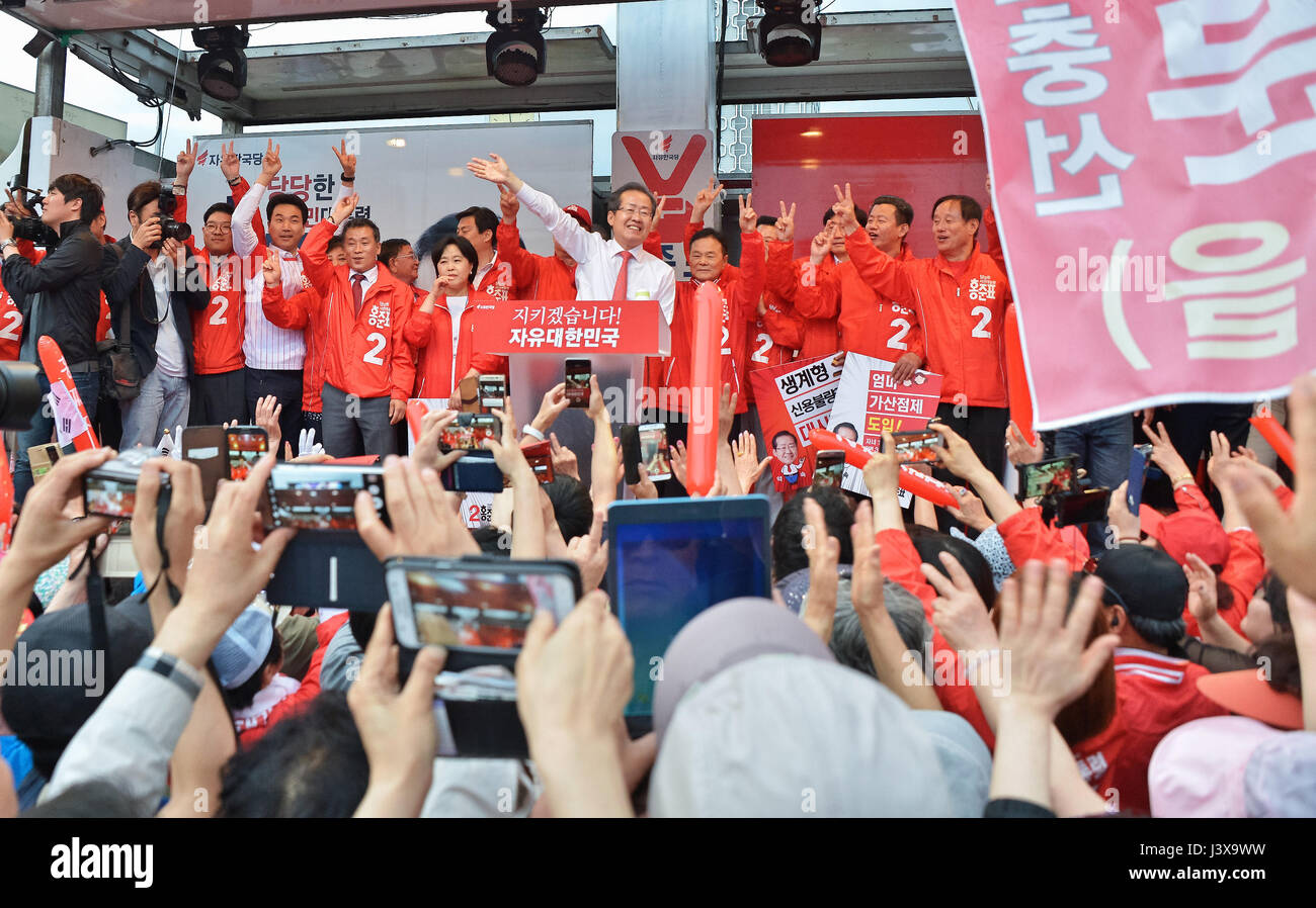 Hong Joon-pyo, May 5, 2017, Seoul, South Korea : Hong Joon-pyo, South ...