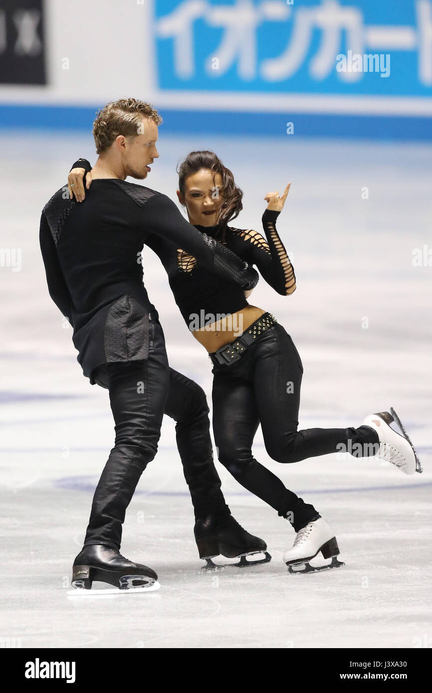 Madison chock and evan bates 2017 hi-res stock photography and images ...