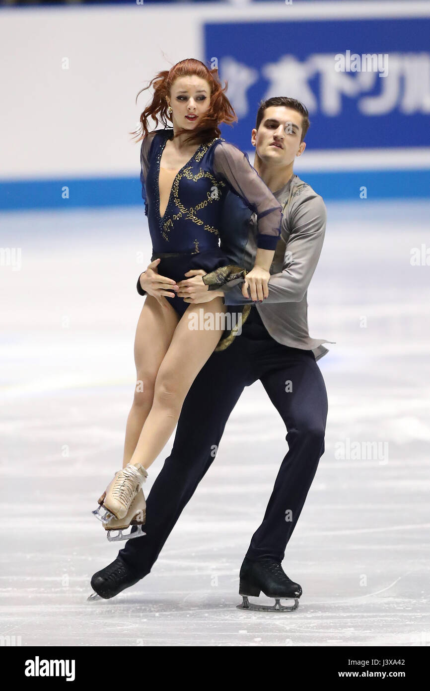 st Yoyogi Gymnasium, Tokyo, Japan. 21st Apr, 2017. Marie-Jade Lauriault ...