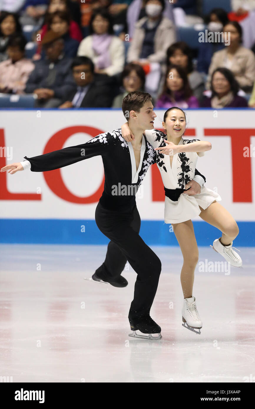 Sumire Suto & Francis Boudreau-Audet (JPN), APRIL 21, 2017 - Figure ...