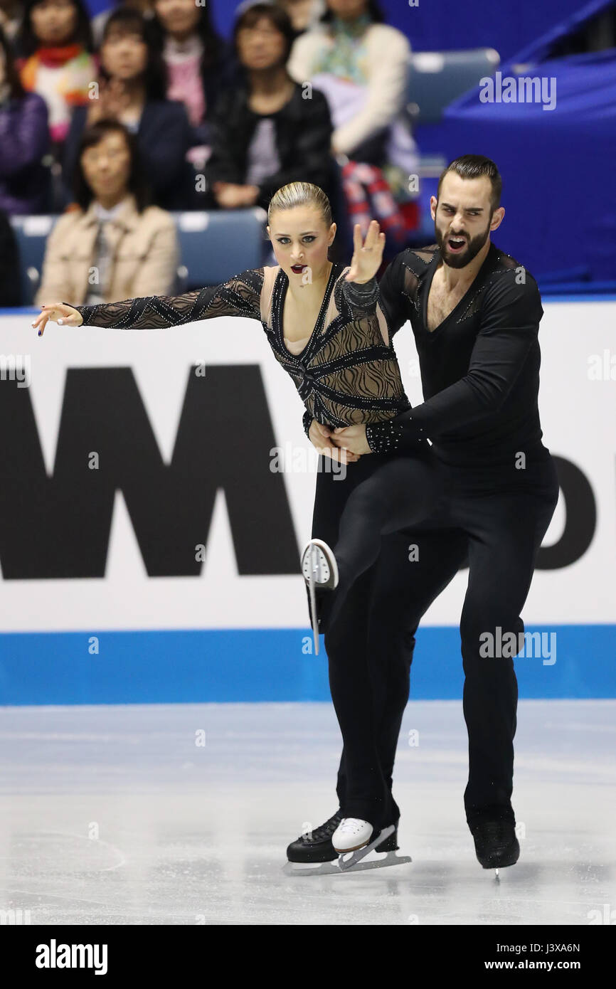 Ashley Cain & Timothy Leduc (USA), APRIL 21, 2017 - Figure Skating ...